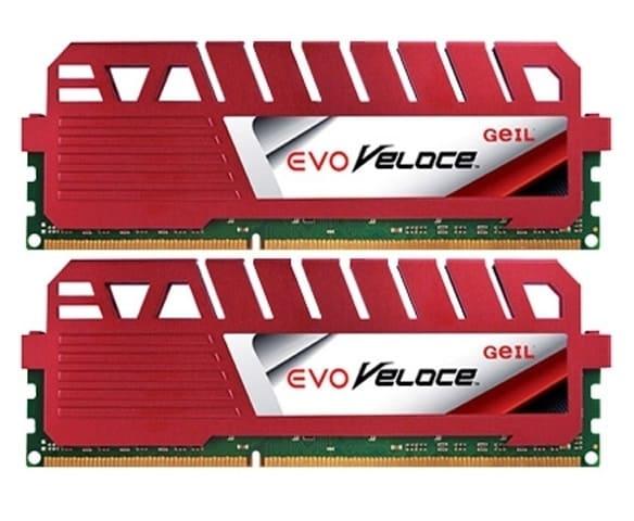 Купити Модуль пам'яті Geil DDR3 4GB Evo Veloce Red (GEV38GB1600C11DC) Б ...