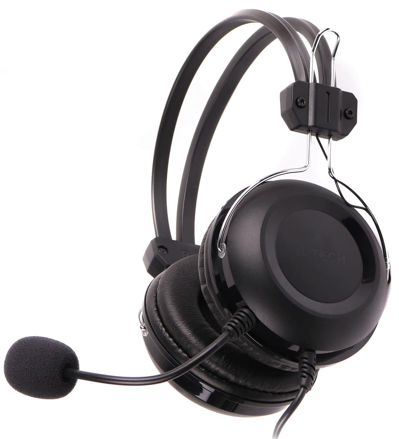 Купити Ігрова гарнітура A4Tech HU-35 Black (HU-35) | CompX