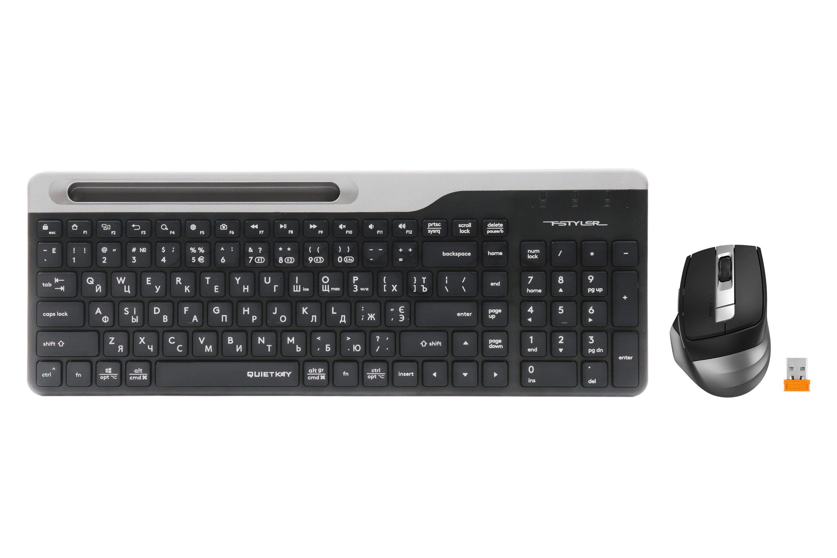 Купити Комплект (Клавіатура та Миша) A4Tech FB2535CS Fstyler Wireless ...