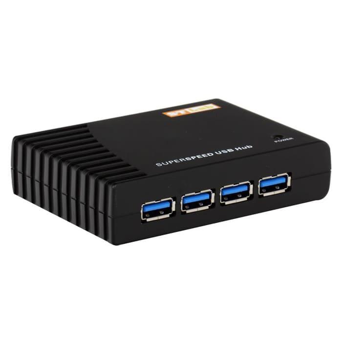 Купити USB-Хаб STLab USB 4 порта USB 3.0 с Блоком питания (U-540) | CompX