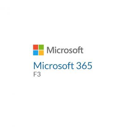 Купити Програмна продукція Microsoft 365 F3 P1Y Annual License ...