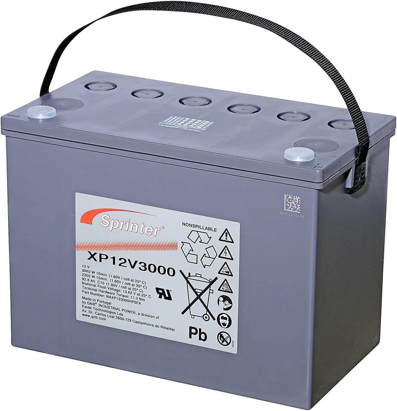 Купити Акумуляторна батарея для ДБЖ EXIDE Sprinter AGM VRLA 92,8A H 12V ...