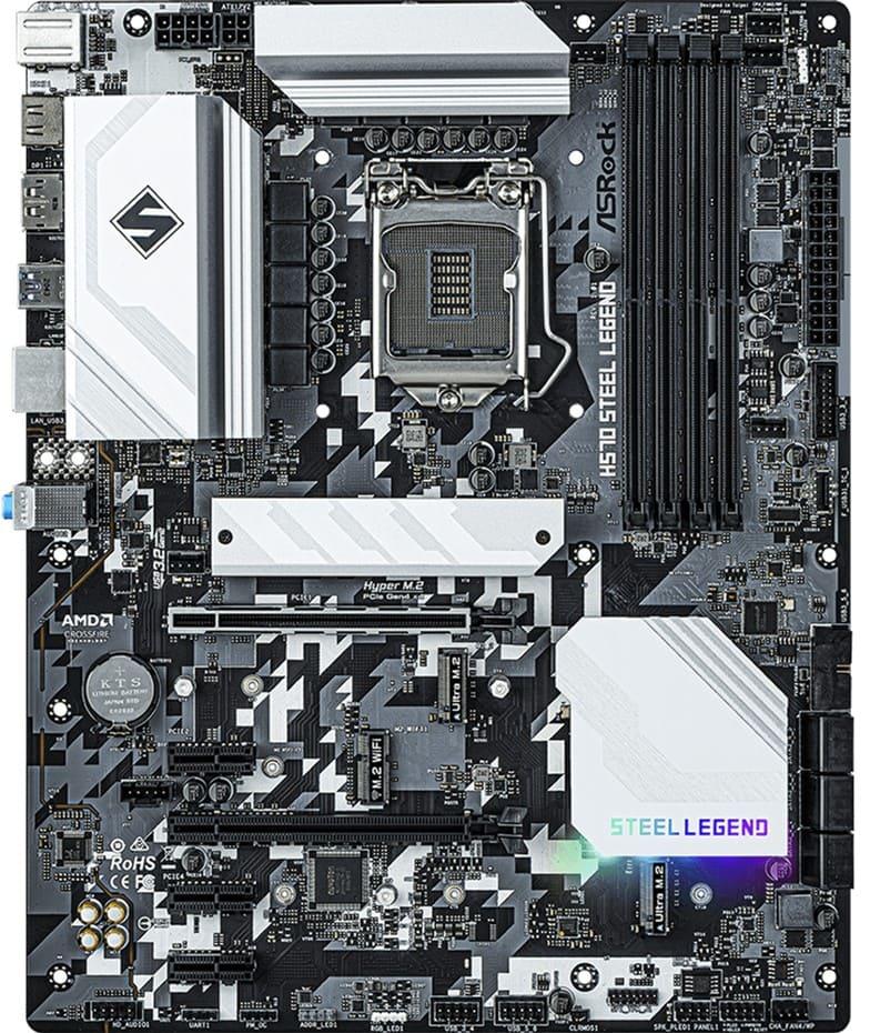 Купить Материнская плата AsRock H570 Steel Legend (H570 Steel Legend ...